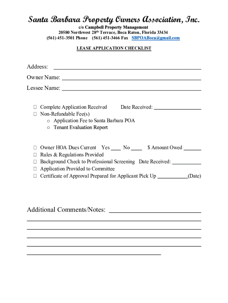 Fillable Online APPLICATION FOR LEASE.pdf Fax Email Print - pdfFiller