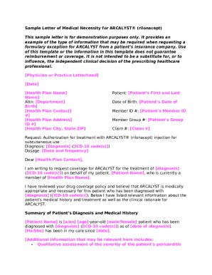 Sample Tiering Exception Request Letter for ... Doc Template | pdfFiller