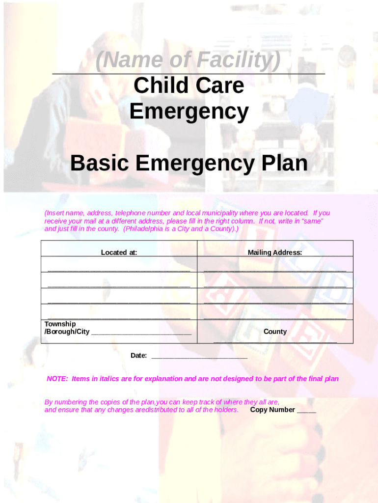 child-care-emergency-basic-plan-doc-name-of-facility-doc-template-pdffiller