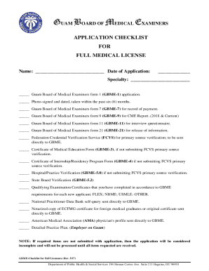 Fillable Online Medical Board of California Licensing Program ...