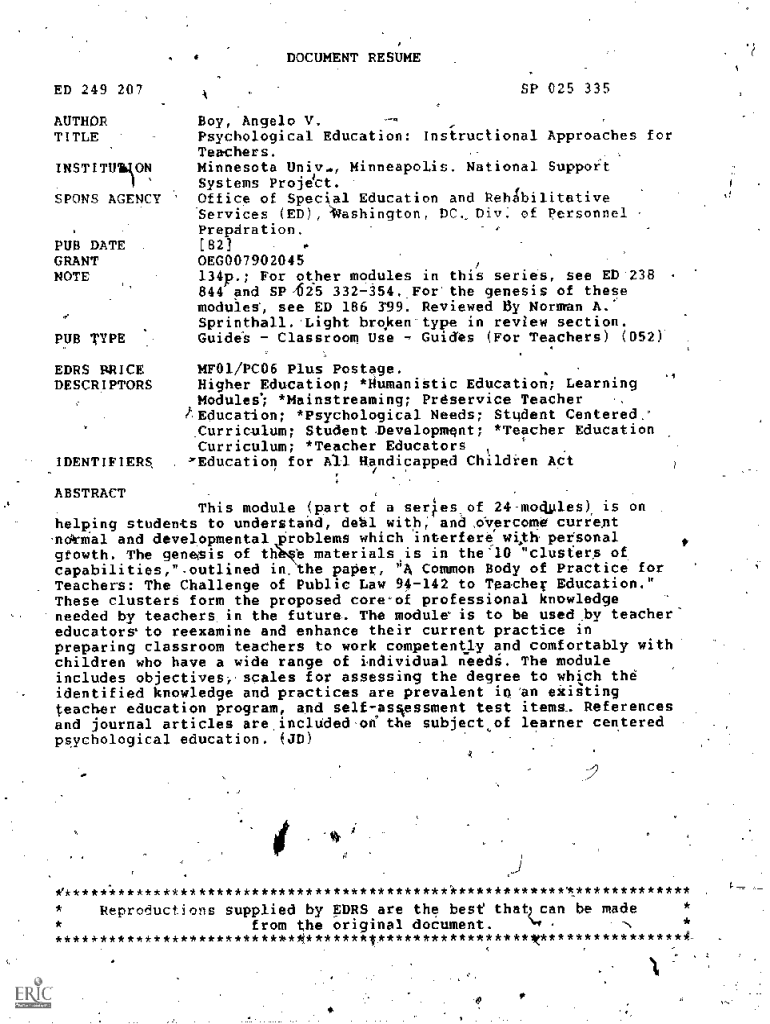 Fillable Online EDRS MICE Fax Email Print - pdfFiller