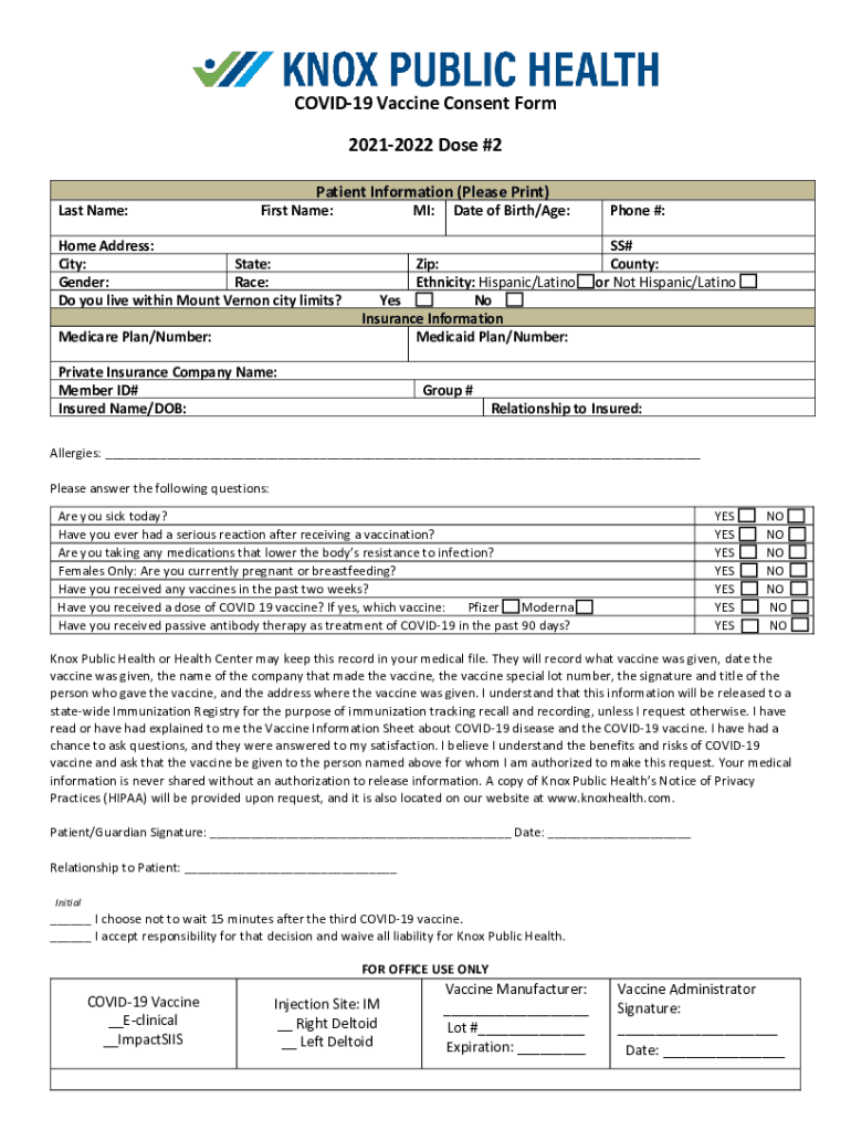 Fillable Online OHA 3569 OHA Sample Consent Form - OHA/DHS Shared ...