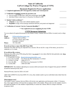 Fillable Online Calvet College Fee Waiver Form - best-university.com ...