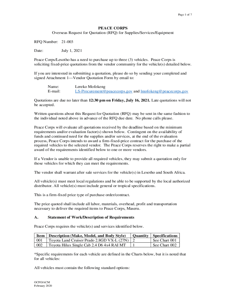 Fillable Online files peacecorps Guide To Peace Corps Records Schedules ...