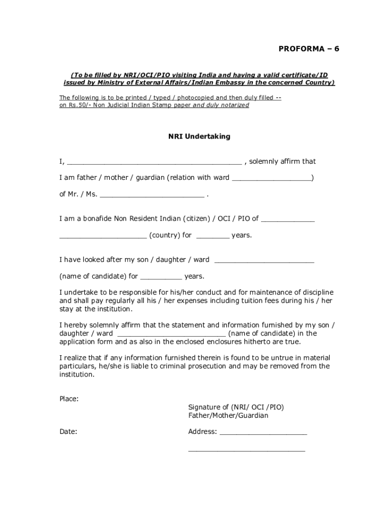 Fillable Online www.mea.gov.incountryquicklink703pio-ociPIO/OCI CARD ...