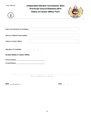 Fillable Online Political Party or Constituency Association ...