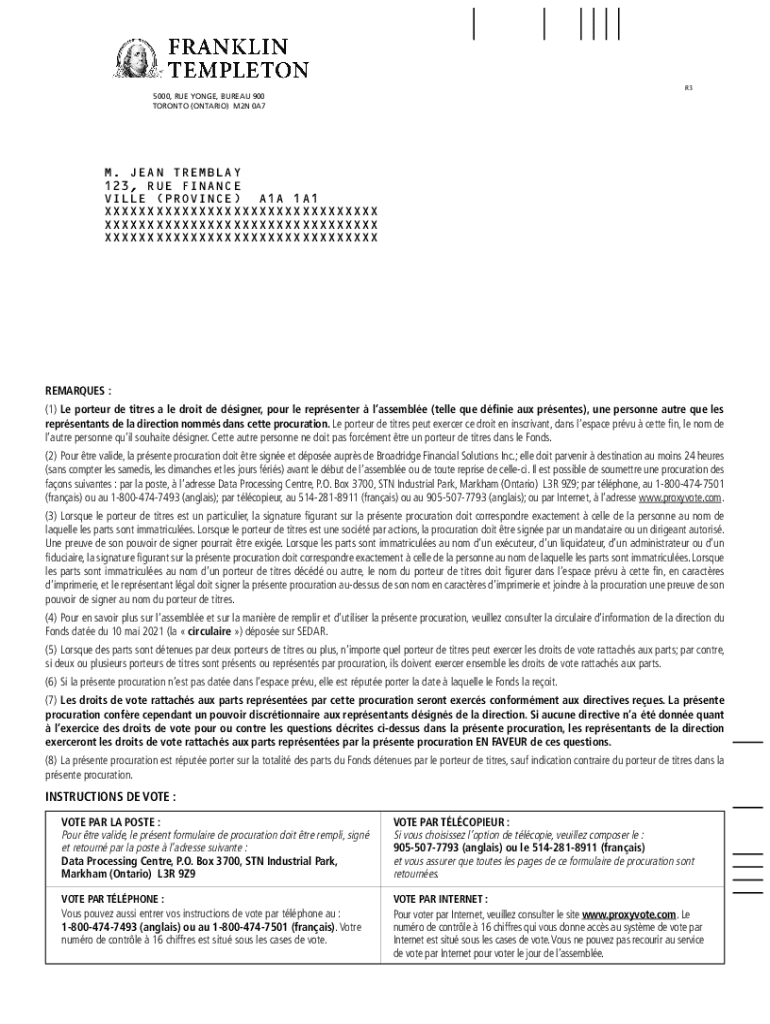 Remplissable En Ligne Formulation de procuration Fax Email Imprimer ...