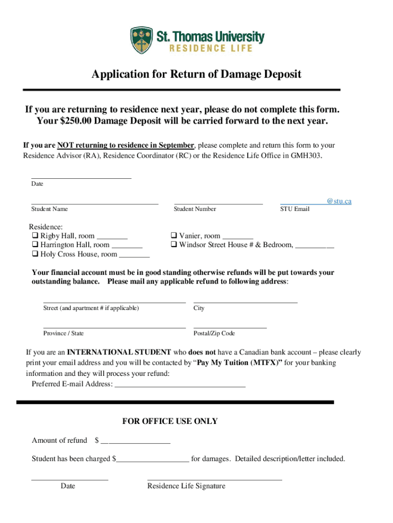 Fillable Online Florida Security Deposit Returns: Laws, Limits ...