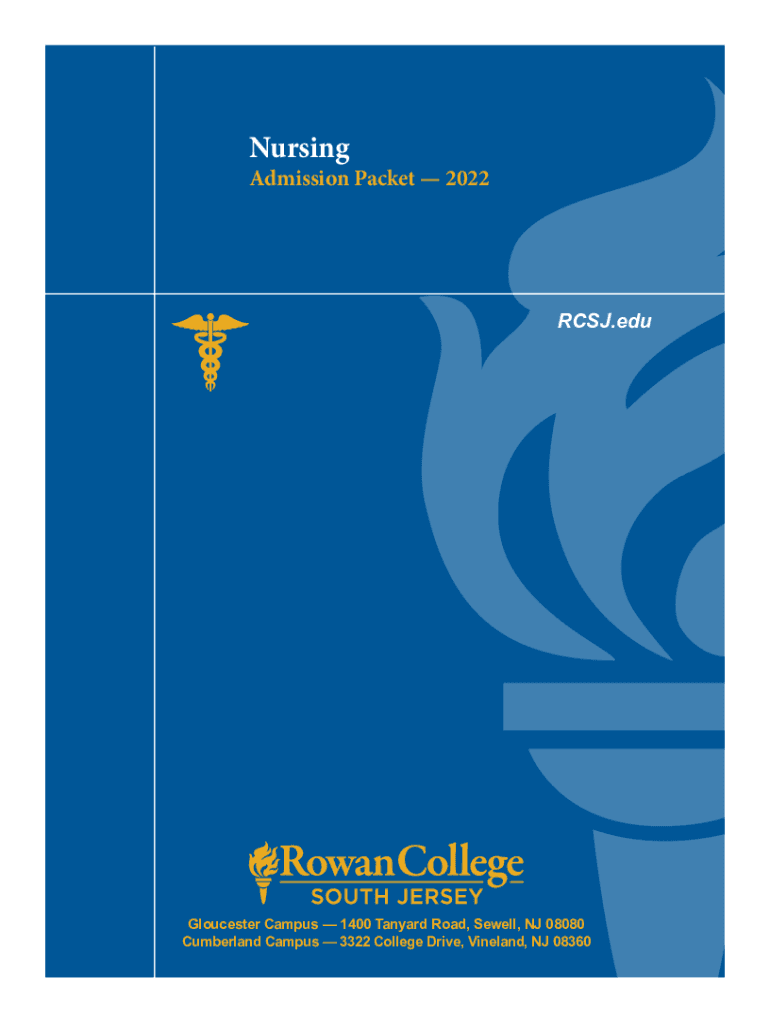 Fillable Online Admission Packet 2022 Fax Email Print - pdfFiller