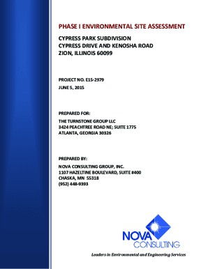 Fillable Online 2005 Basic ASTM ESA Template Fax Email Print - pdfFiller