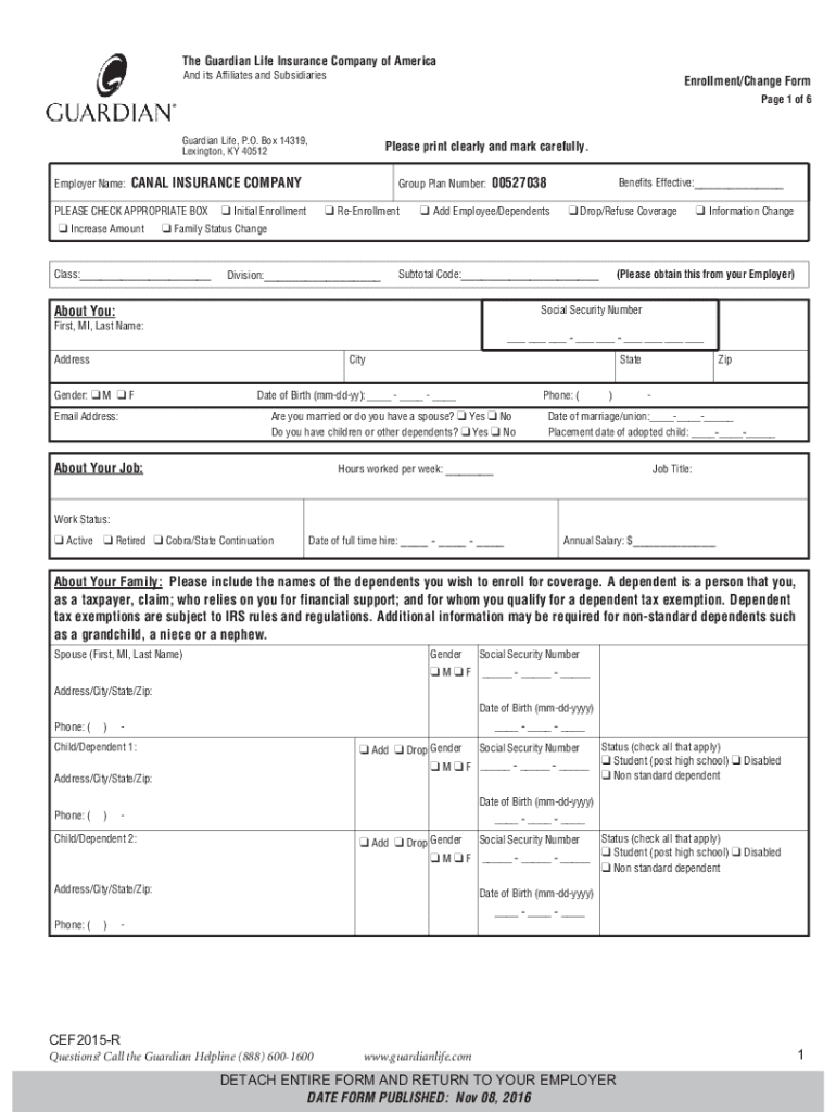 Fillable Online Fillable Online 1 DETACH ENTIRE FORM AND RETURN TO YOUR ...