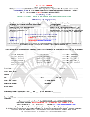 Fillable Online 2023 REGISTRATION Fax Email Print - pdfFiller