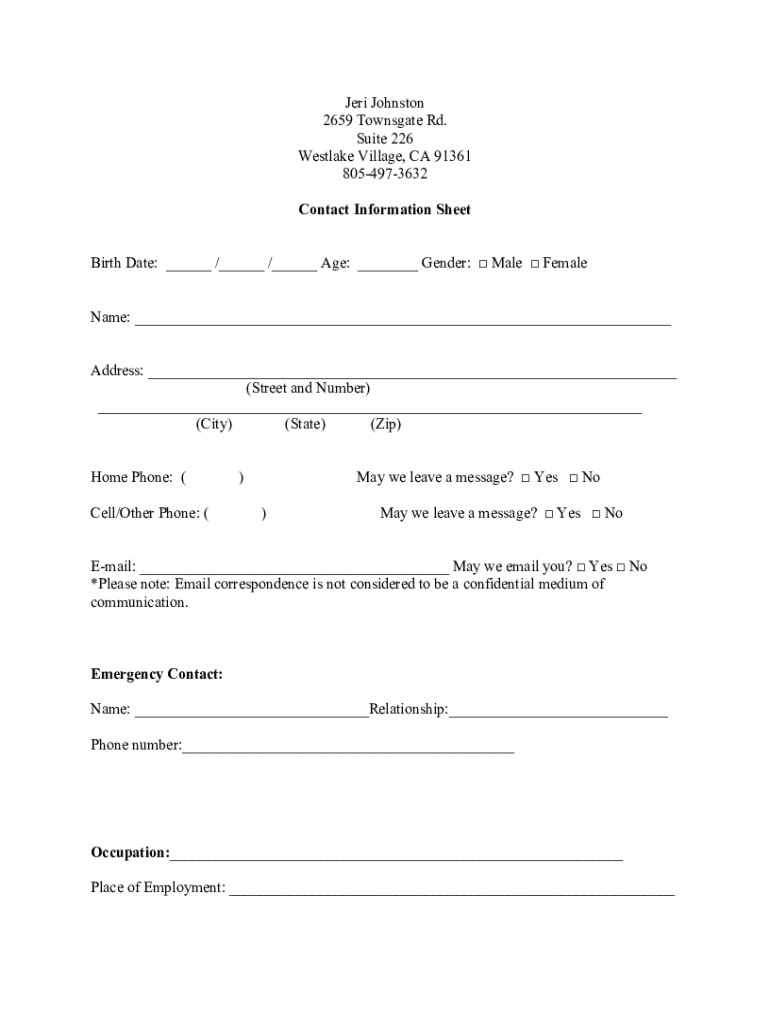 Fillable Online Family Violence Services Intake Form Please Print ...