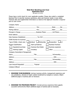 Fillable Online wrbsc.comWest-River-RLF-Application-2West River ...