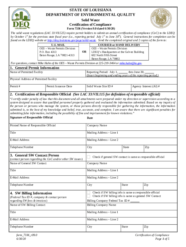 . DEQ Model Permit Application Doc Template | pdfFiller