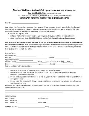 Fillable Online CHIROPRACTIC EXAMINATION & TREATMENT CONSENT FORM, AND ...