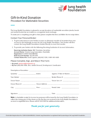 Fillable Online Gift in kind form. Donations Fax Email Print - pdfFiller