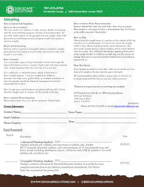 Fillable Online Sample Submission Form - Online Purchase Fax Email ...