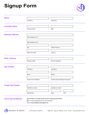 Fillable Online Security in Depth Fax Email Print - pdfFiller