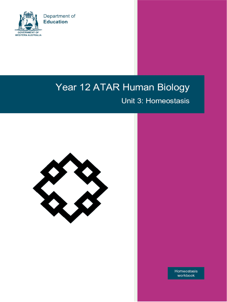 Fillable Online Year 12 ATAR Human Biology - doe-ict-homeschool-prd-end ...