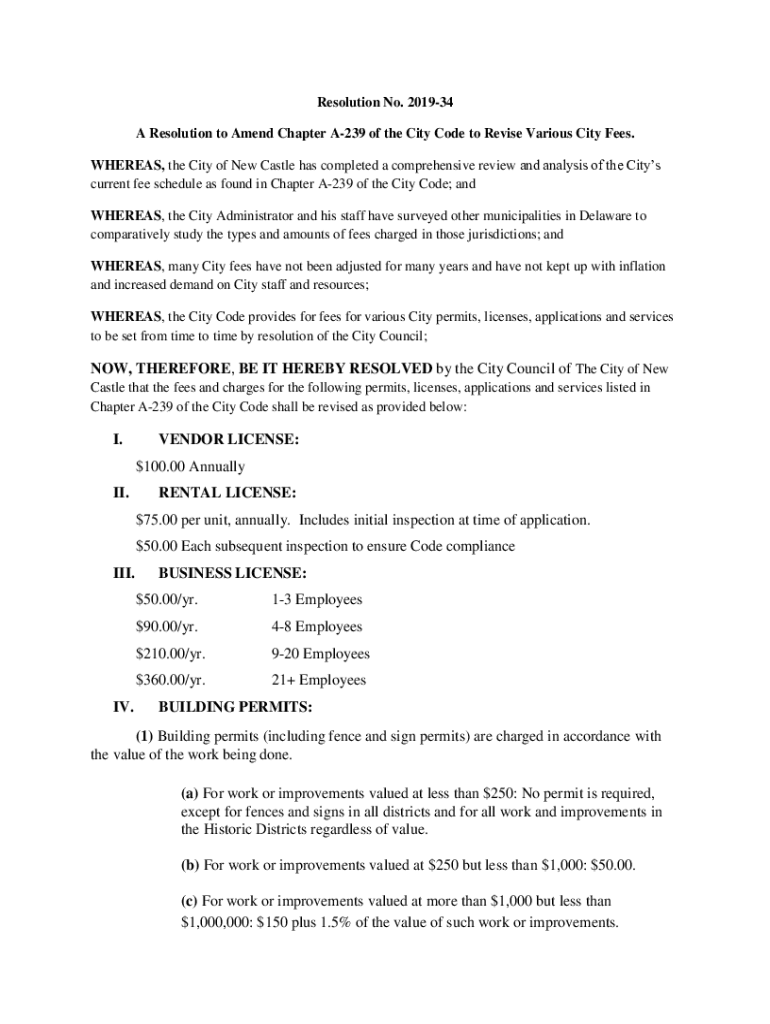 Fillable Online NOW, THEREFORE, BE IT HEREBY RESOLVED by the City ...