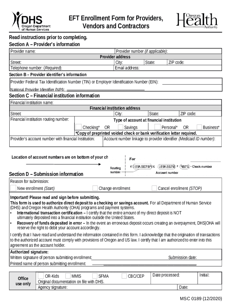 Direct Deposit Authorization Instructions - Employees DHS ... Doc ...