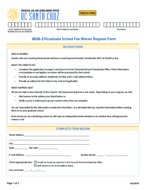 Fillable Online financialaid ucsc Fillable Online Dwc-83-agreement-for ...