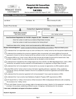 Fillable Online Transcript Request Form - Wright State University Fax Email Print - pdfFiller