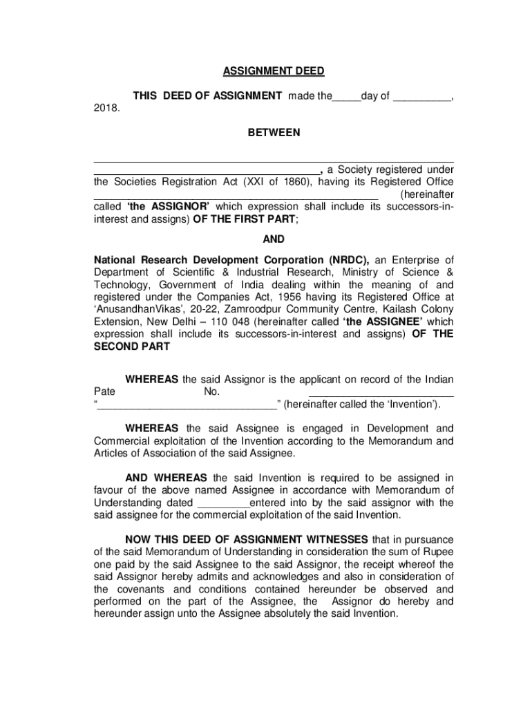 Fillable Online Format of Affidavit to Transfer Trademark Rights From ...