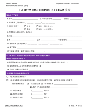 Fillable Online files medi-cal ca Every Woman Counts Program Recipient ...