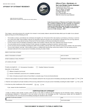 Fillable Online Forms Orange County Assessor Department Fax Email Print ...