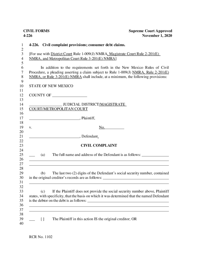 Fillable Online SAMPLE FORM X SAMPLE NOTICE OF MOTION AND MOTION FOR AN ...