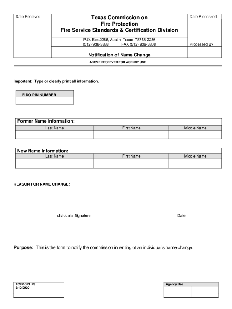 Fillable Online Tcfp 004 - Fill Online, Printable, Fillable ...