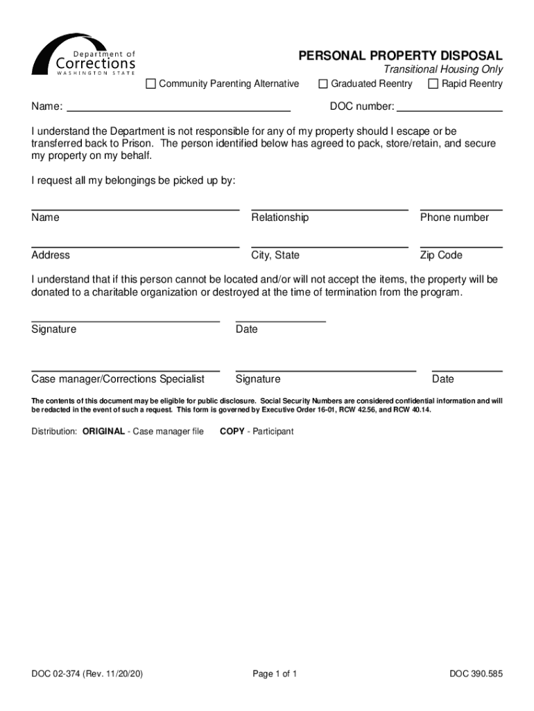 Fillable Online doc wa DCYF - Washington State Department of ...