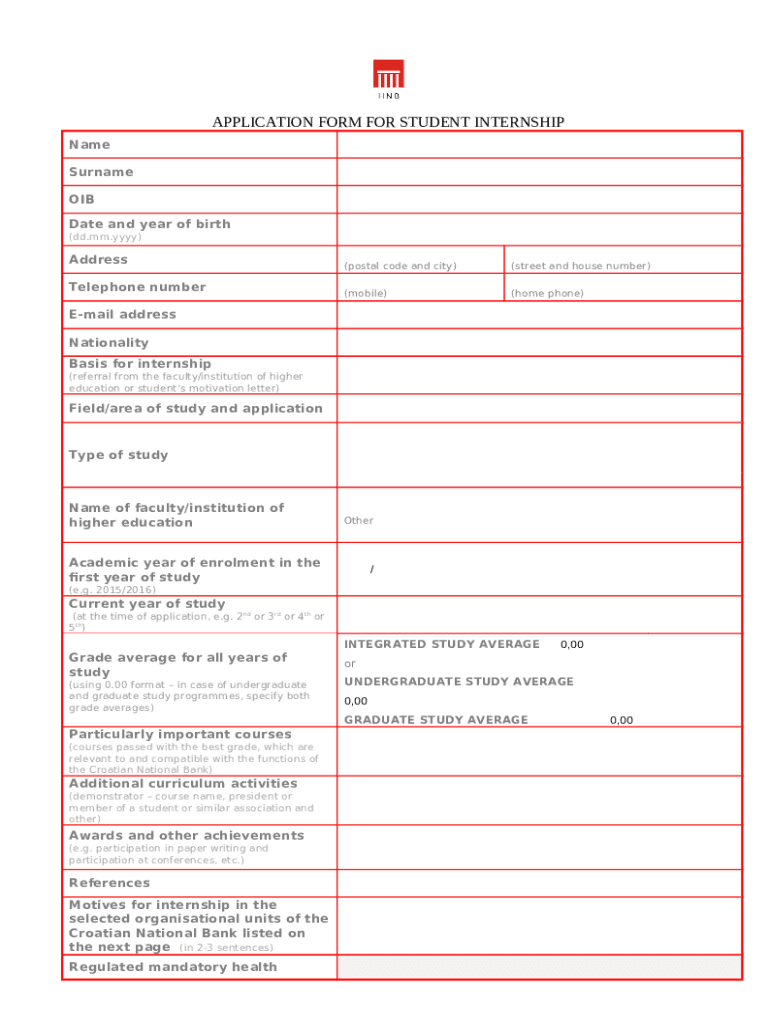 Exchange Visitor DS-2019 Request J-1 Student Intern ... Doc Template ...