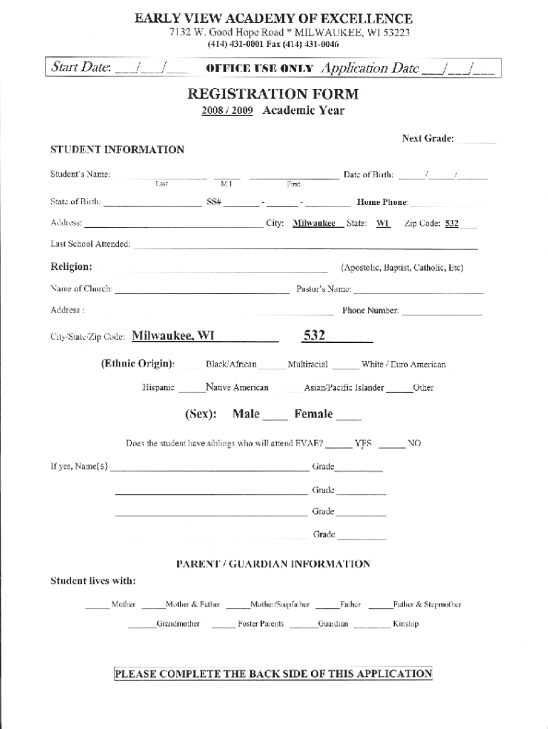 Fillable Online EARLY VIEW ACADEMY OF EXCELLENCE Fax Email Print ...