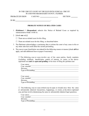 Fillable Online IN THE CIRCUIT COURT OF THE 11TH JUDICIAL ... - Florida Courts Fax Email Print ...