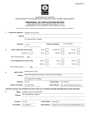 Fillable Online FORM GDC H1/2 Fax Email Print - pdfFiller