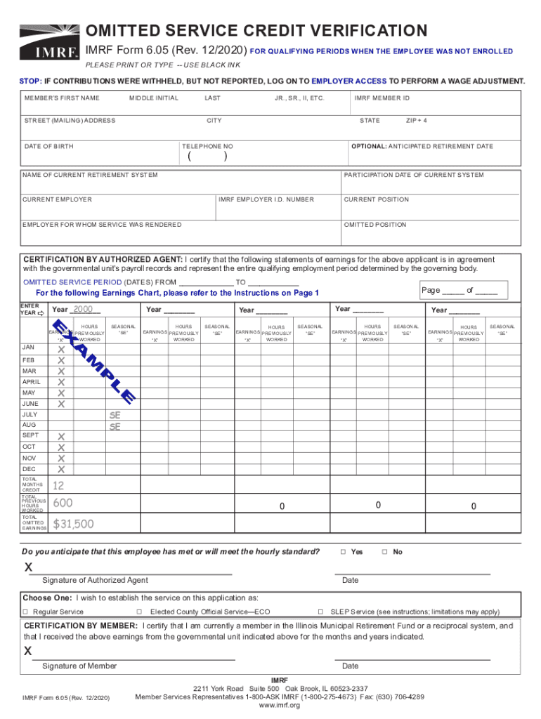 Fillable Online Forms for Retirees and Annuitants - Illinois Municipal ...