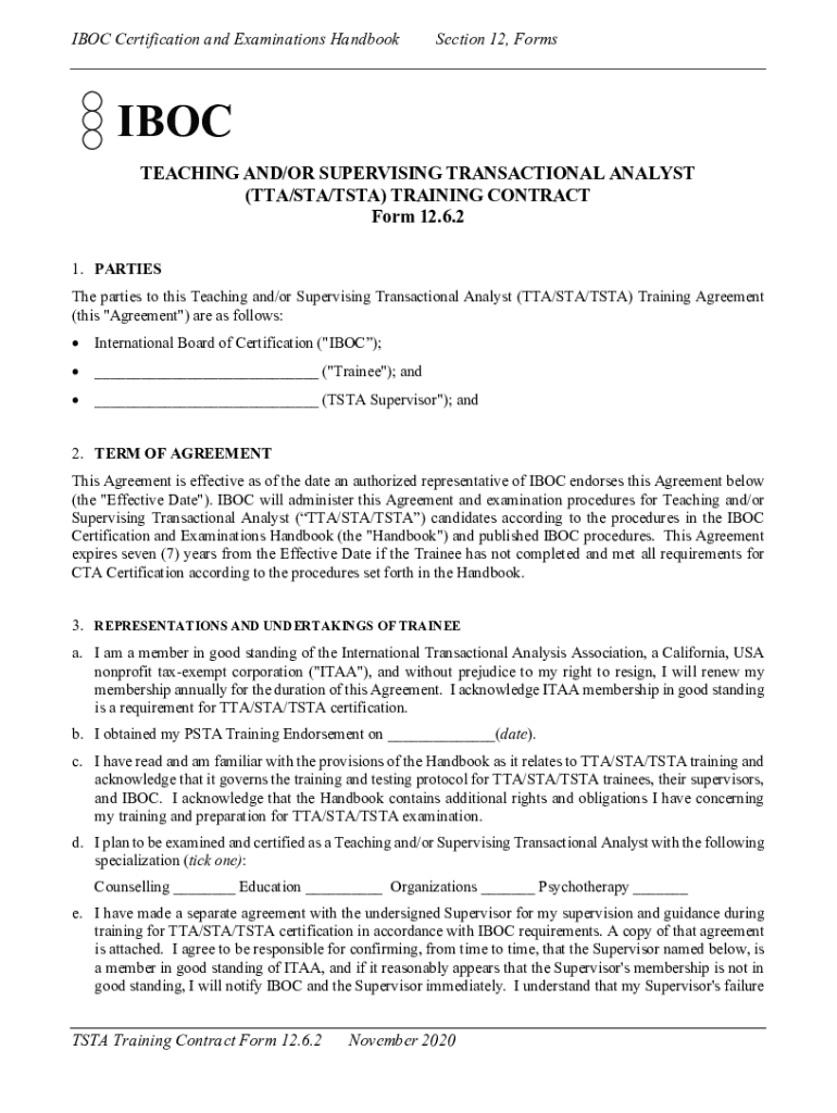 Fillable Online TEACHING AND/OR SUPERVISING TRANSACTIONAL ANALYST Fax ...