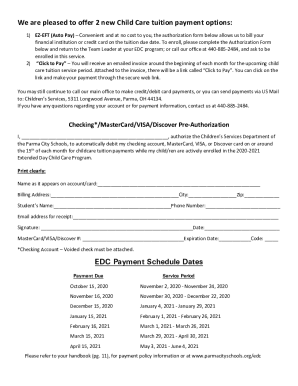 Fillable Online EDC Payment Option Form Fax Email Print - pdfFiller