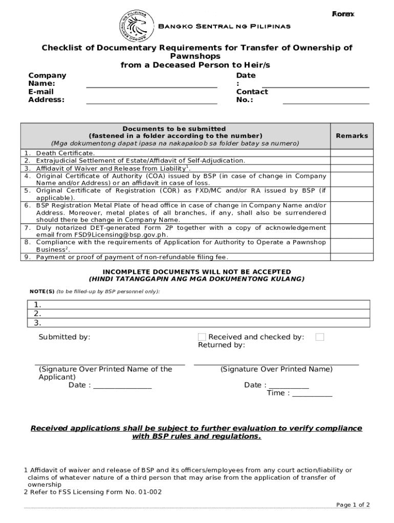 Extrajudicial Settlement of Estate/Affidavit of Self-Adjudication Doc ...