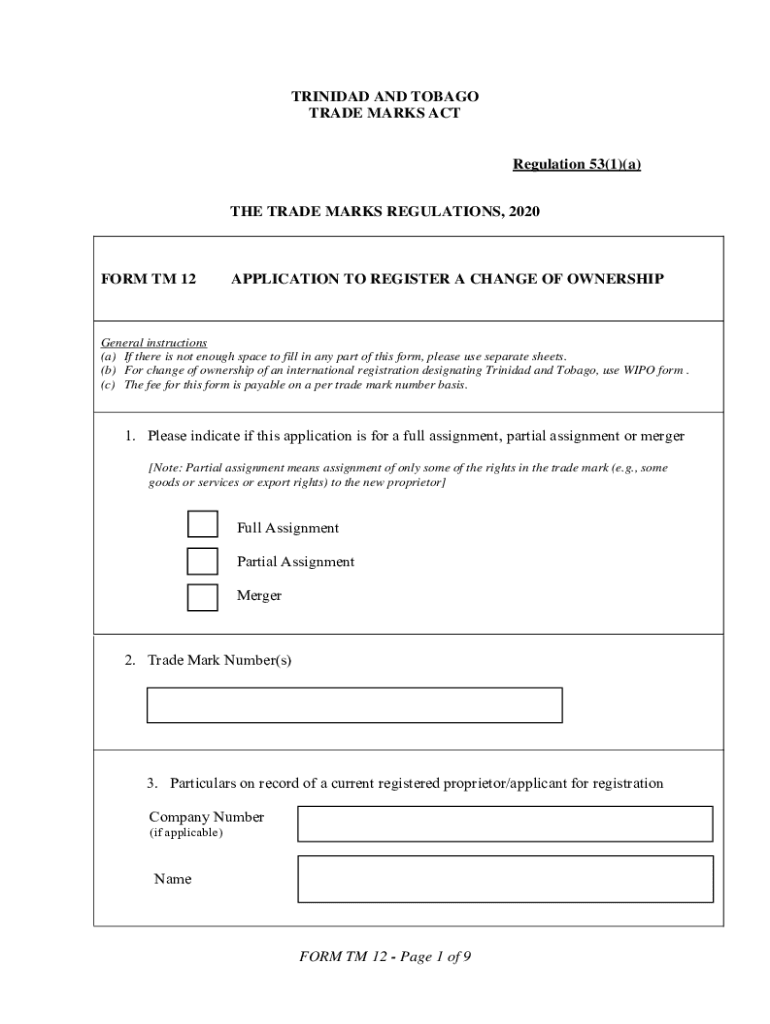 Fillable Online www2.ttconnect.gov.ttgorttwcmTRINIDAD AND TOBAGO TRADE ...