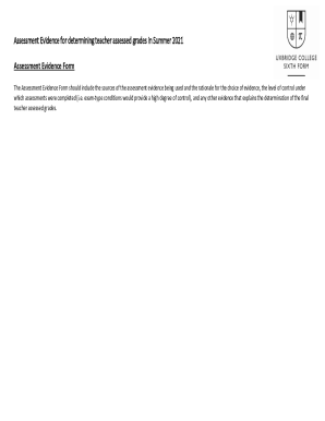 Fillable Online Assessment Record (optional template): Fax Email Print ...