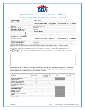 Fillable Online Competent person scheme - current schemes and how ...