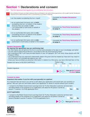 Fillable Online Welsh Government Learning Grant (WGLG) - Application ...