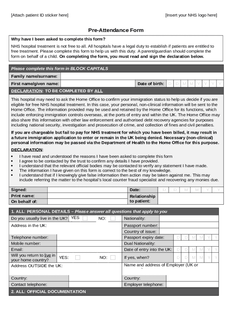 monthly attendance sheet pdf s and Templates ... - elht nhs Doc ...