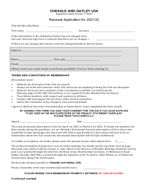 Fillable Online RENEWAL FORM 2021.docx Fax Email Print - pdfFiller