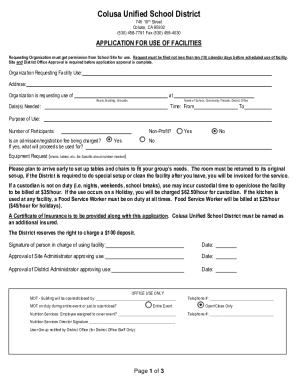 Fillable Online Pierce Joint Unified School District School Reopening ...