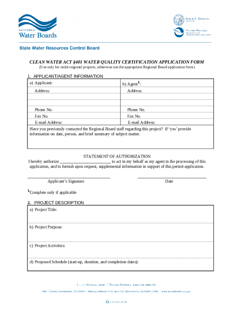 Clean Water Act Section 401 Certification Rule - US EPA Doc Template ...